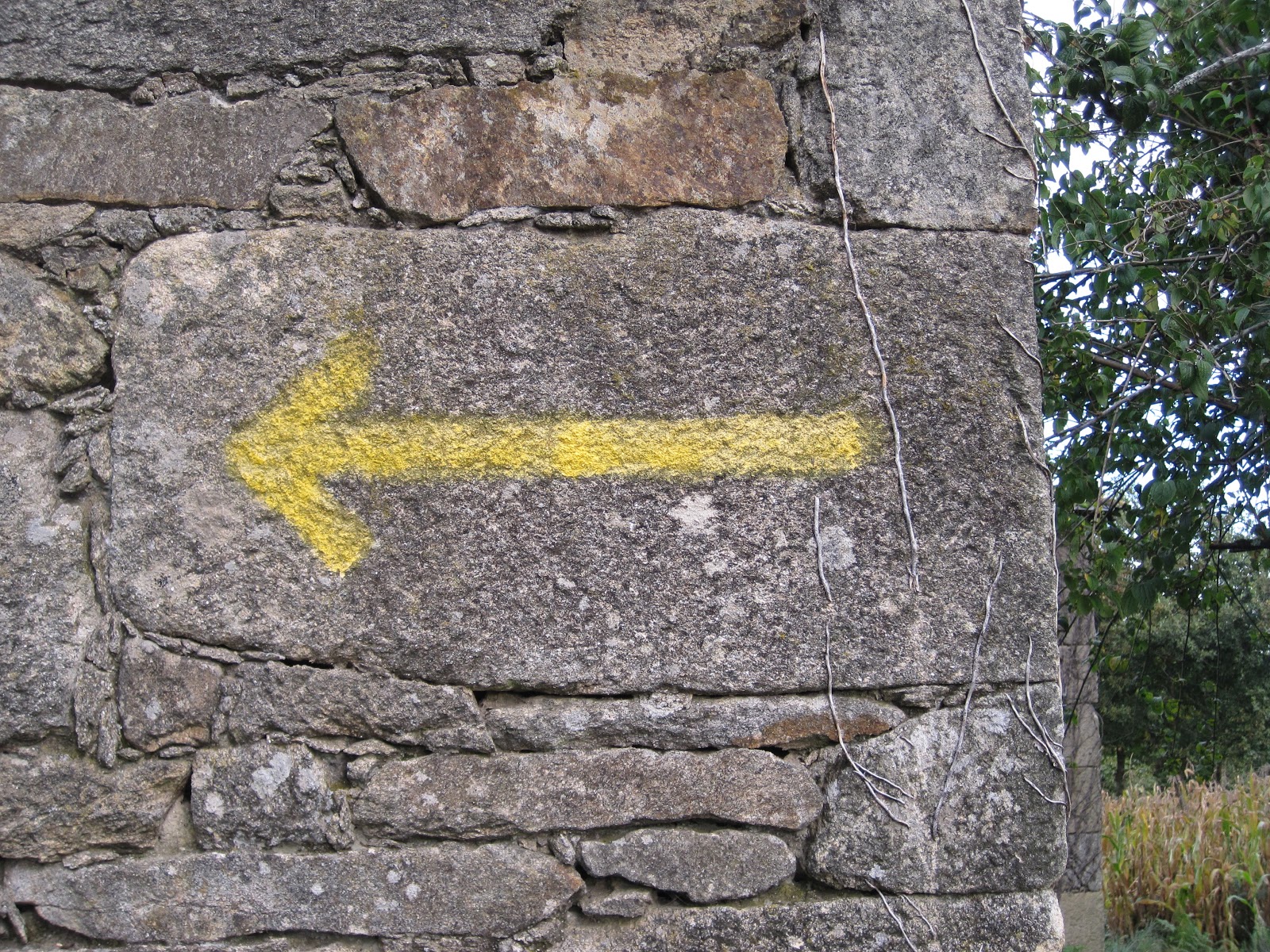 Pilgrim's Progress: The Famous Yellow Arrow